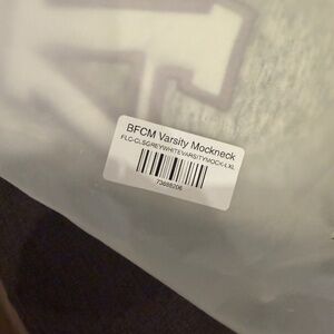 Parke | Tops | Parke Fleece Varsity Mockneck | Poshmark